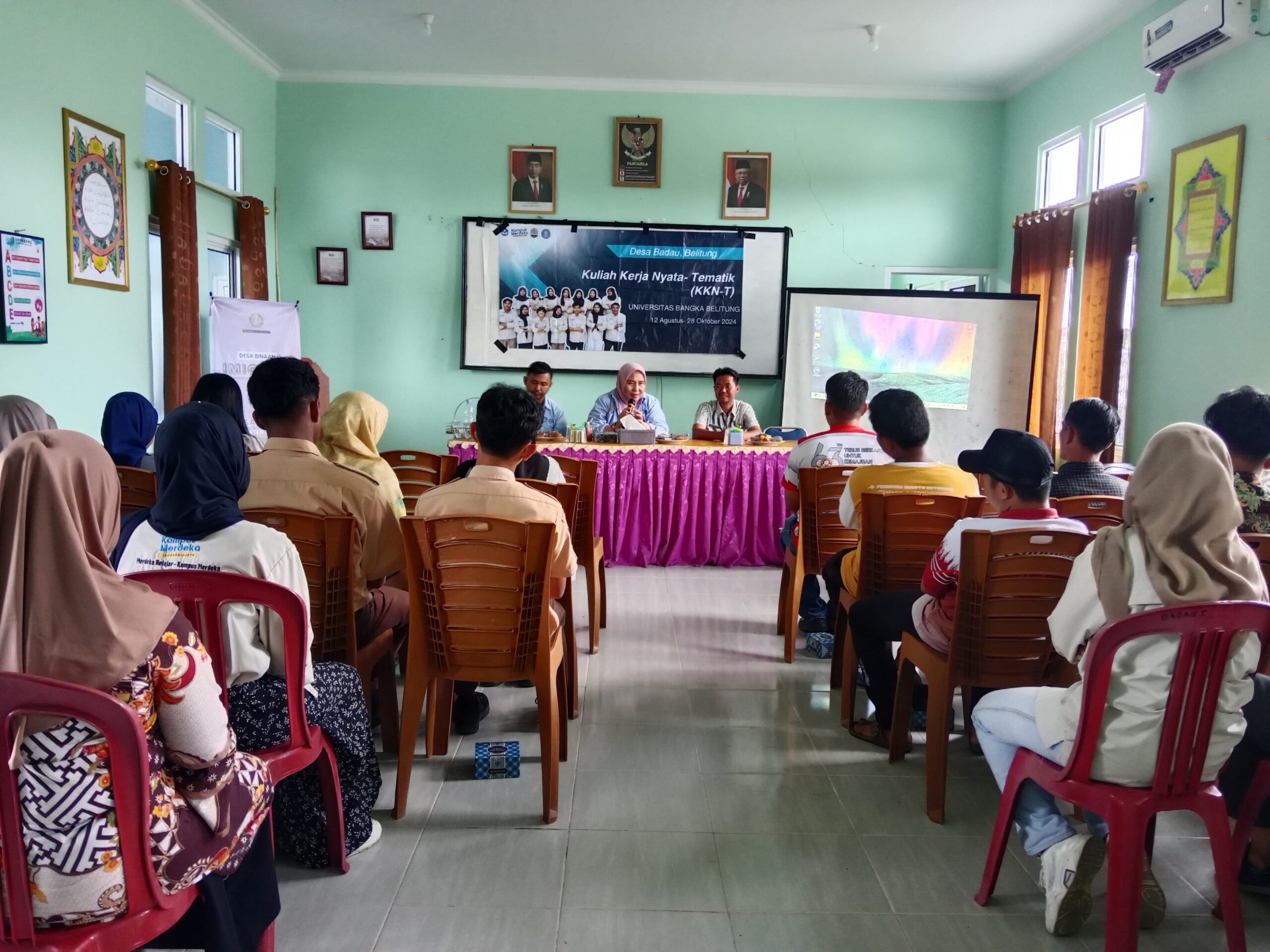 Akhiri Pengabdian di Desa Badau, Mahasiswa KKN T UBB Tingkatkan Wawasan ...